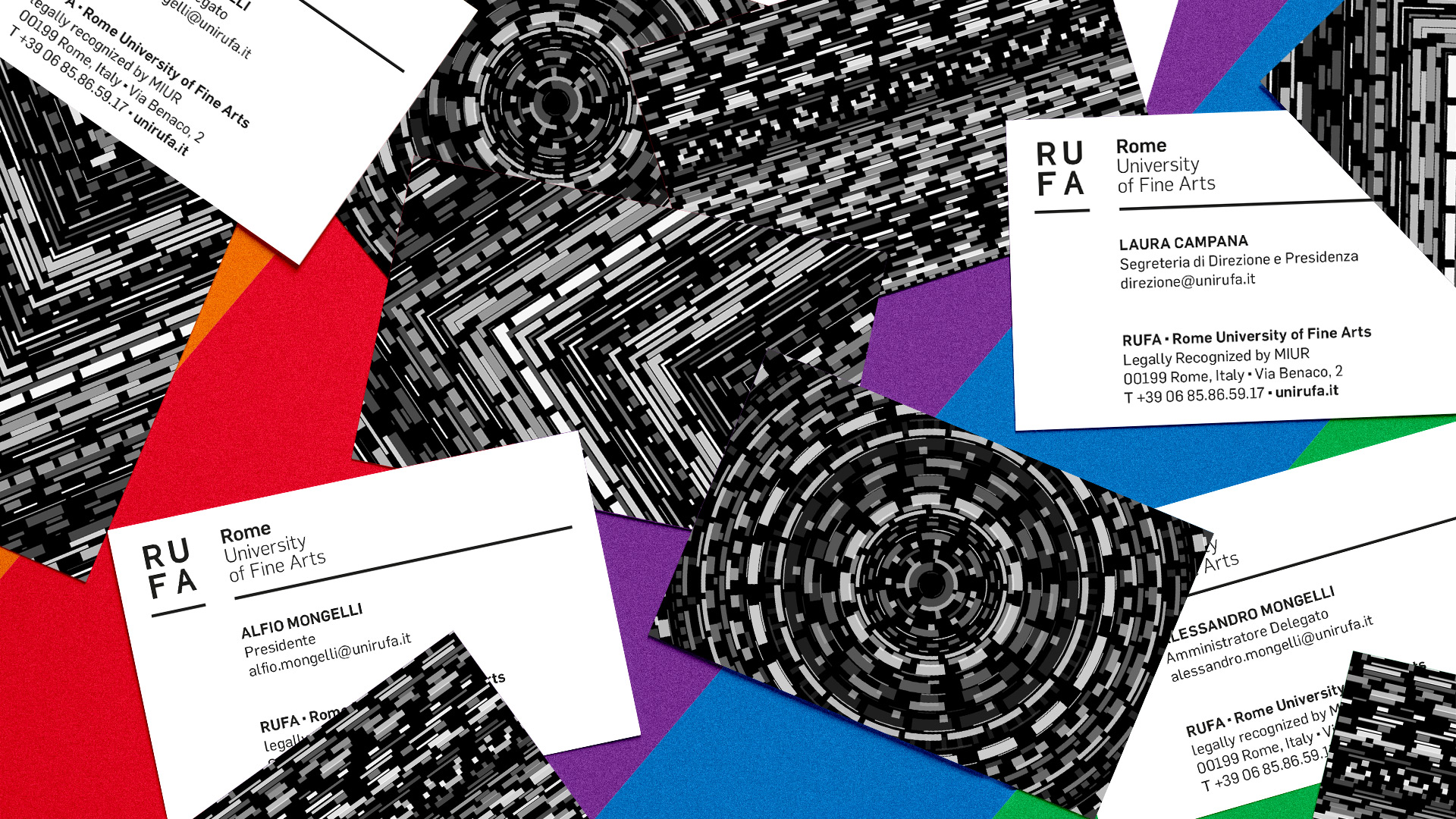 RUFA. Rome University of Fine Arts - Progetti: Cappelli Identity Design