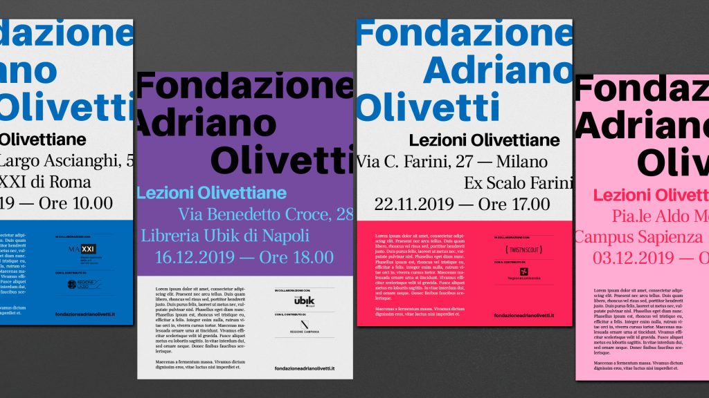 Adriano Olivetti Foundation rebranding