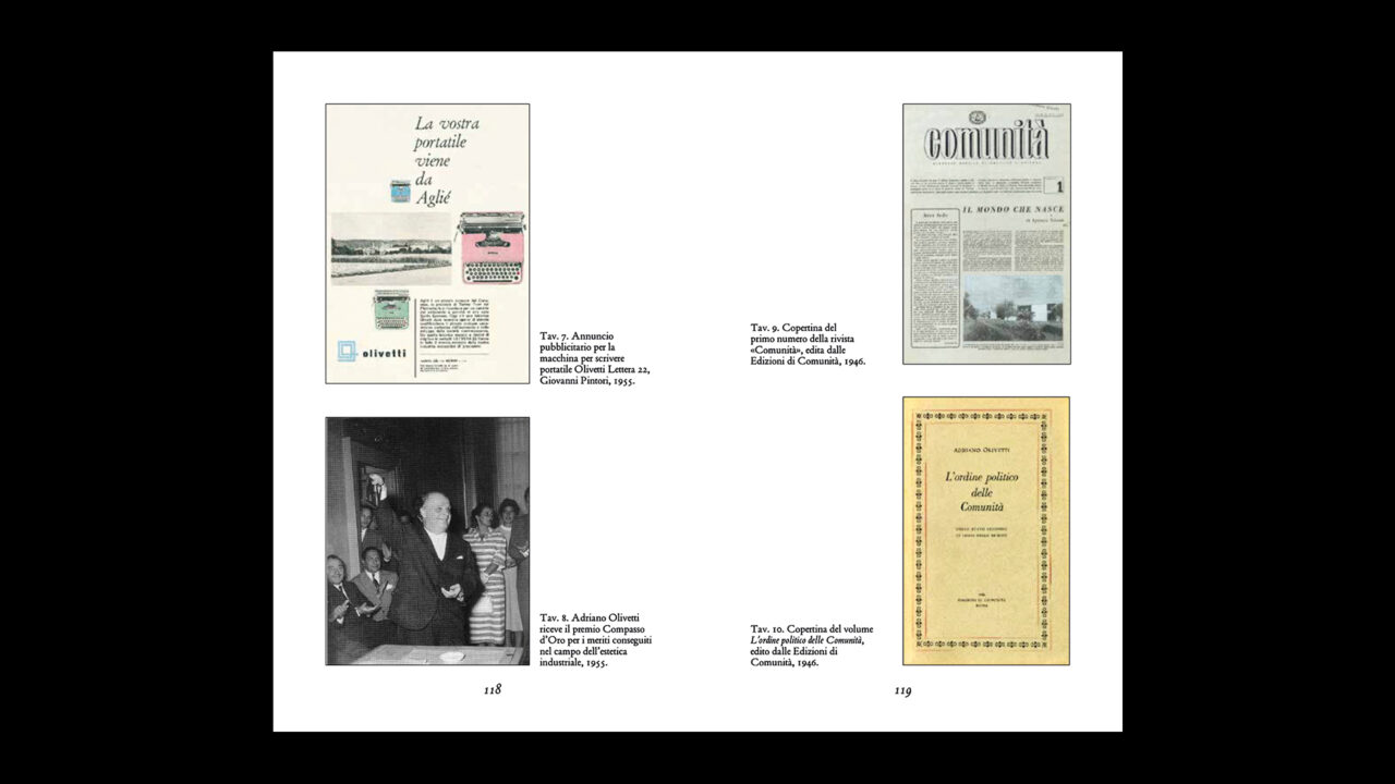 Caleidoscopio Olivetti: the book on the Olivetti system