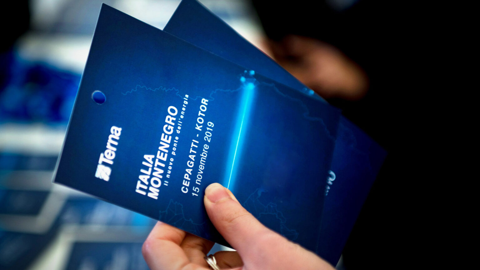 TERNA. ITALY-MONTENEGRO, THE NEW ENERGY BRIDGE - Cappelli Identity Design